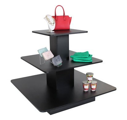 3 Tier Square Display Table